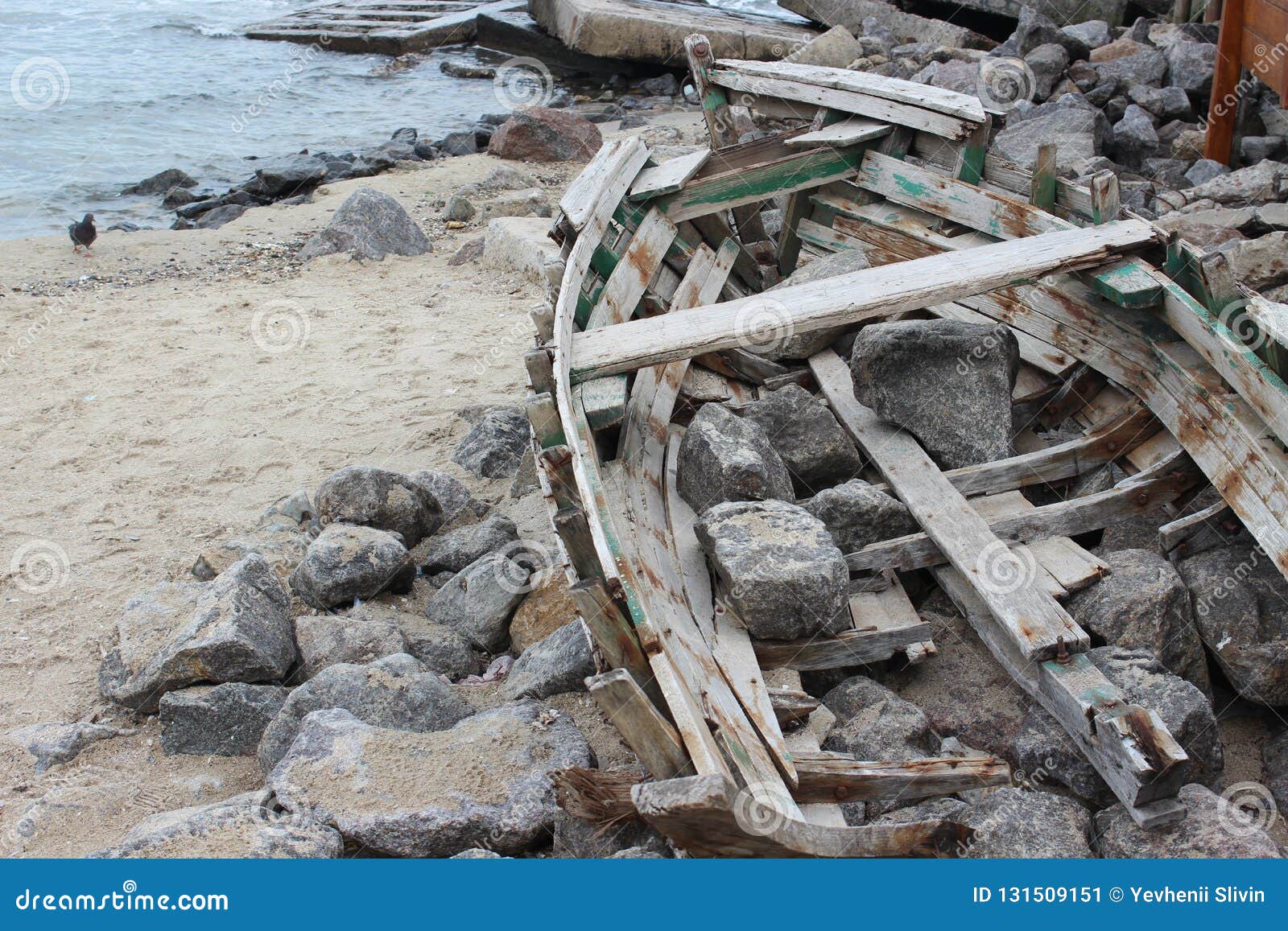 Old Broken Down Boat