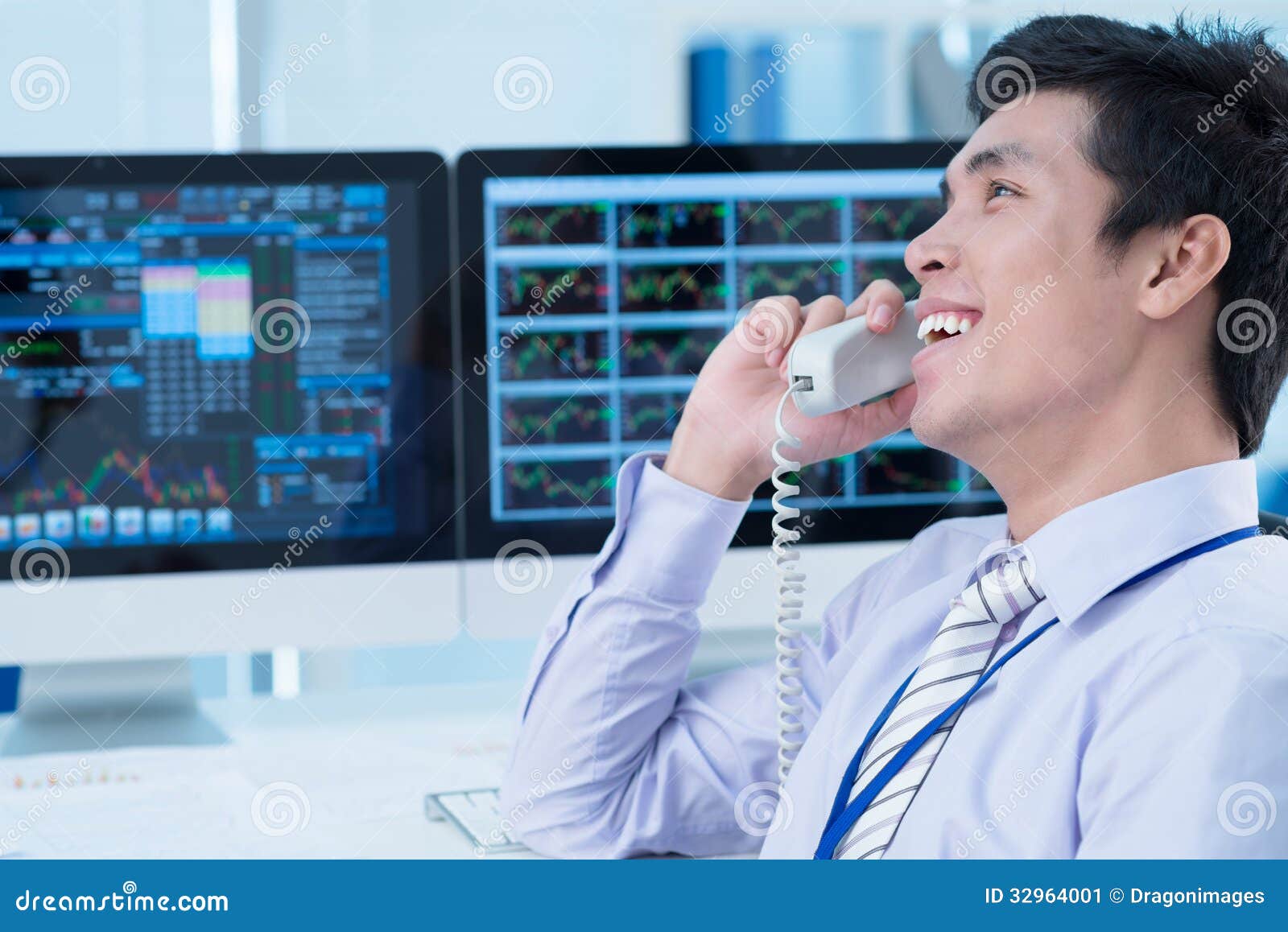 Broker at work stock image. Image of formalwear, masculine - 32964001