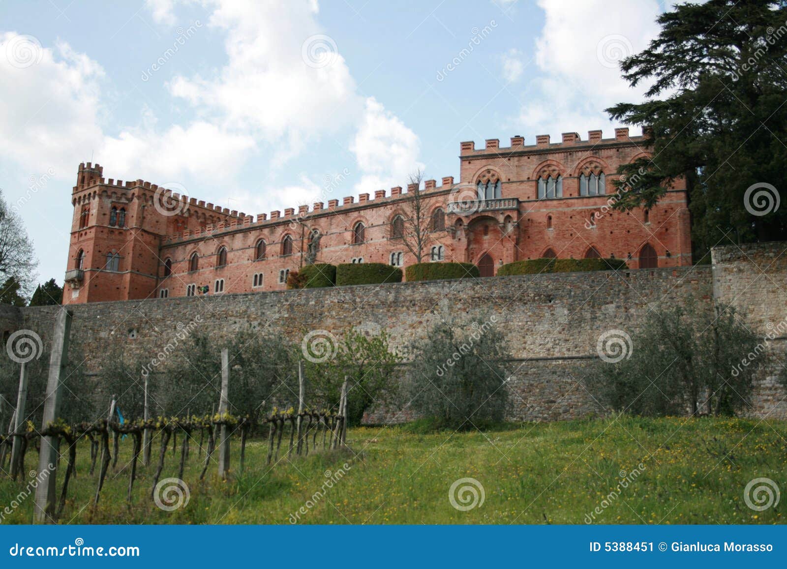 Brolio Castle - Tuscany stock image. Image of siena, castle - 5388451