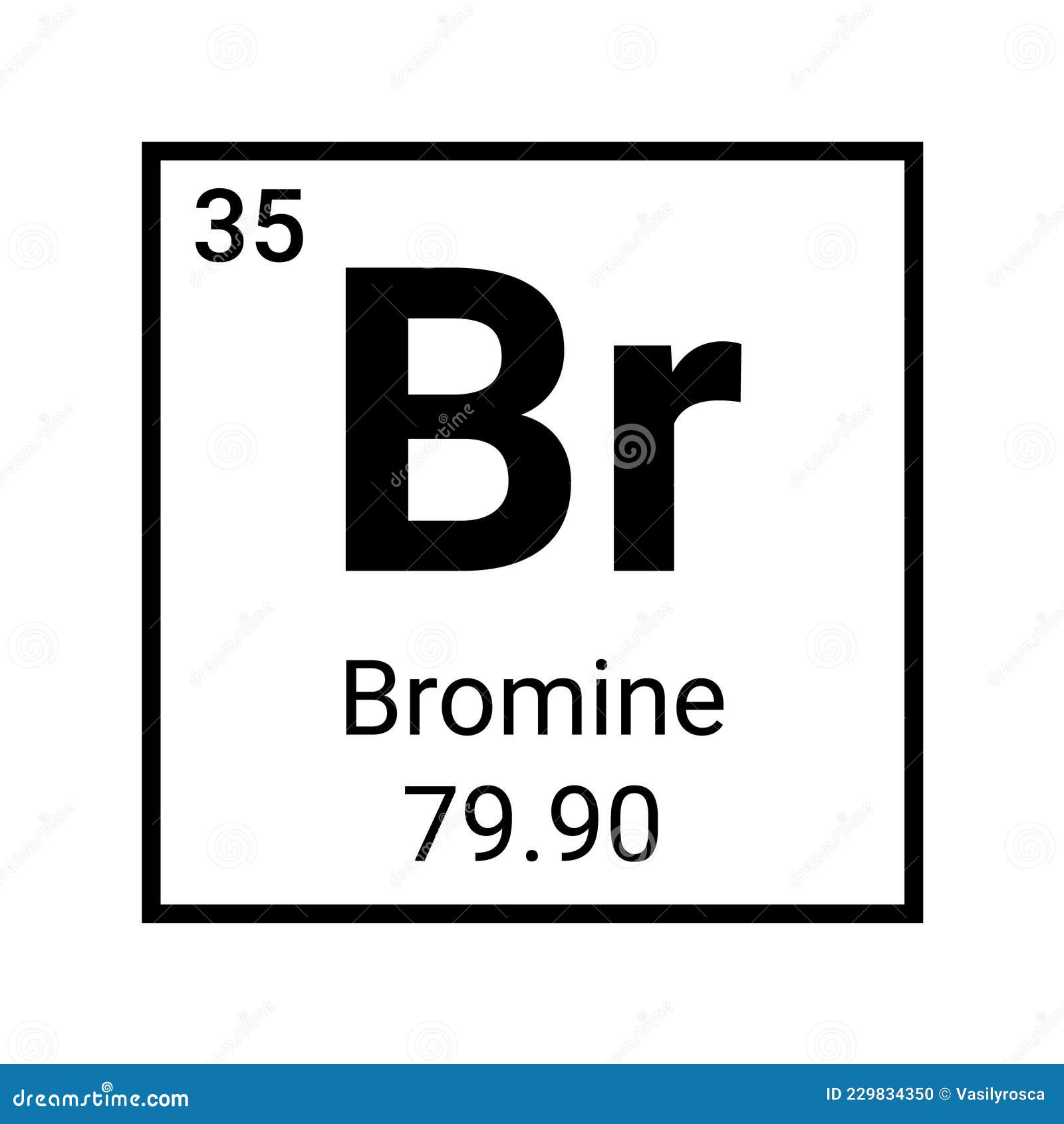 Bromine Chemistry Element Symbol Icon. Chemical Education Science Atom ... Bromine Chemistry Element Symbol Icon. Chemical Education Science Atom ...