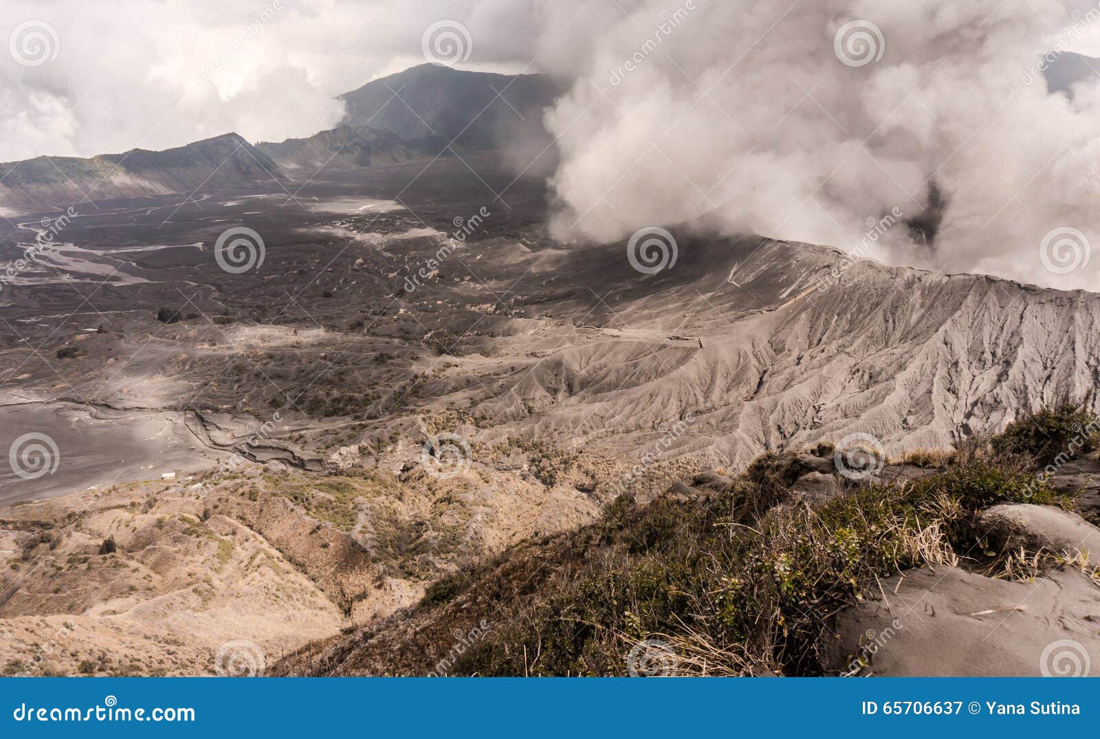 Bromo volcano eruption stock image. Image of dune, hiking - 65706637