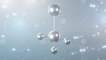 Bromomethane Molecular Structure, 3d Model Molecule, Methyl Bromide ...