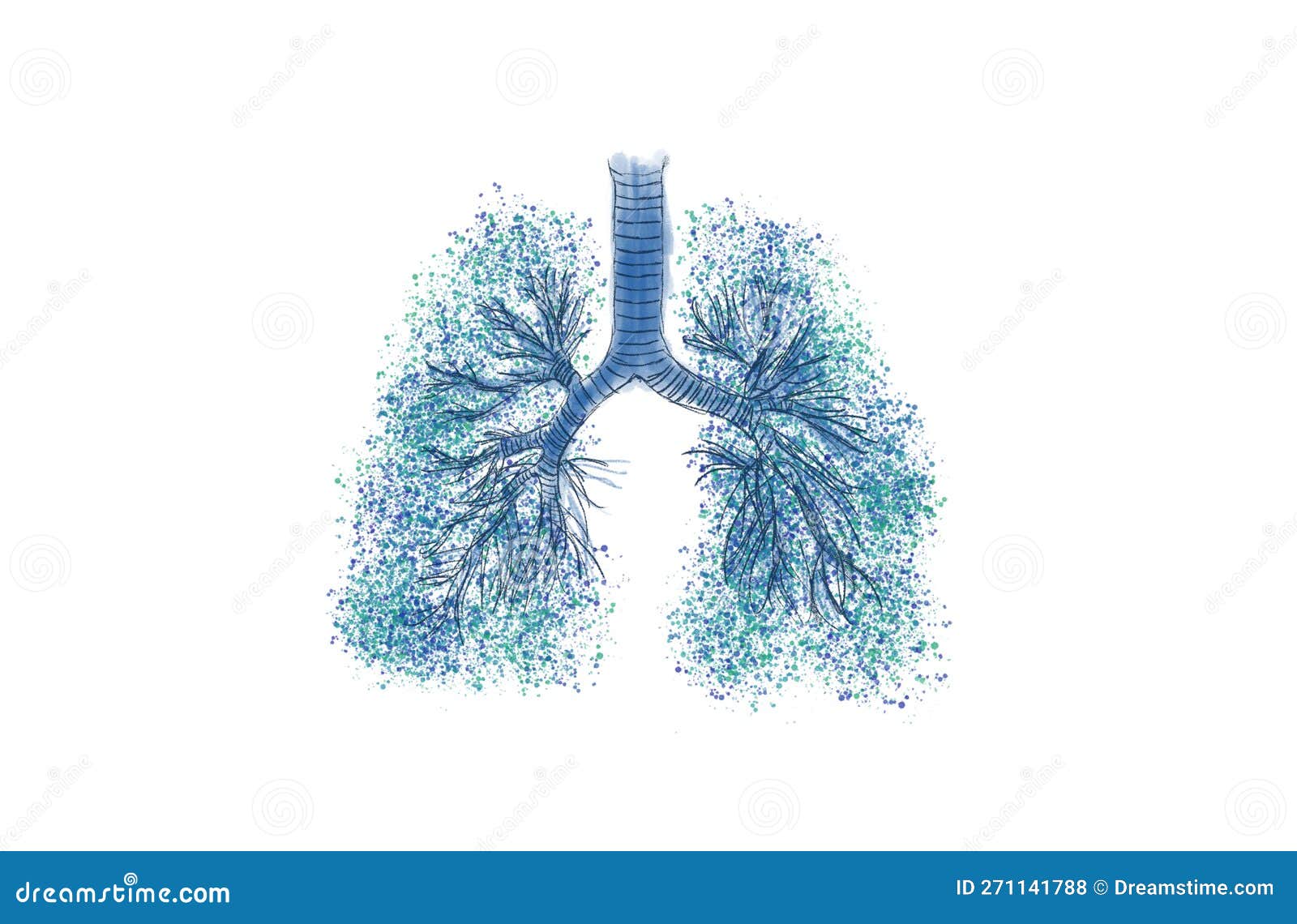 Bronchi Of Lungs Black Silhouette Isolated On White Background. Design ... Bronchi Of Lungs Black Silhouette Isolated On White Background. Design ...