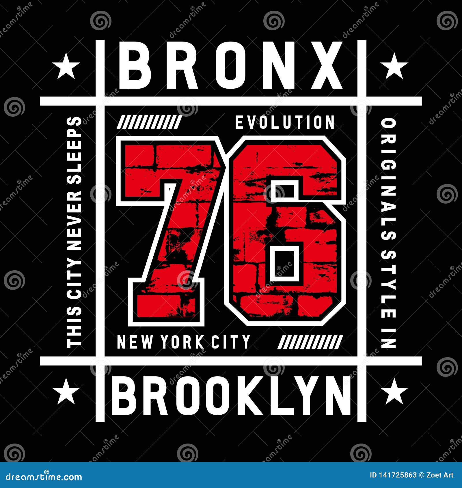 Bronx Evolution Typography Design for S Hirt Stock Vector ... Bronx Evolution Typography Design for S Hirt Stock Vector ...