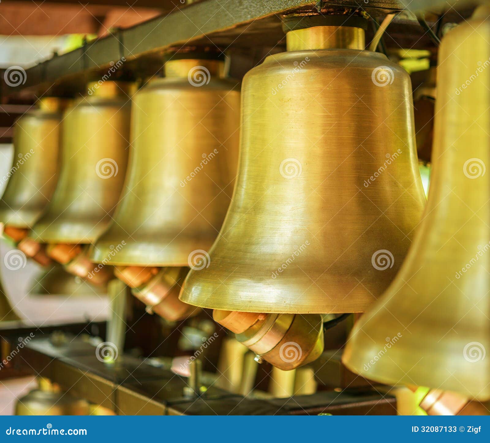 Bronze Bells Royalty-Free Stock Photo | CartoonDealer.com #32087133