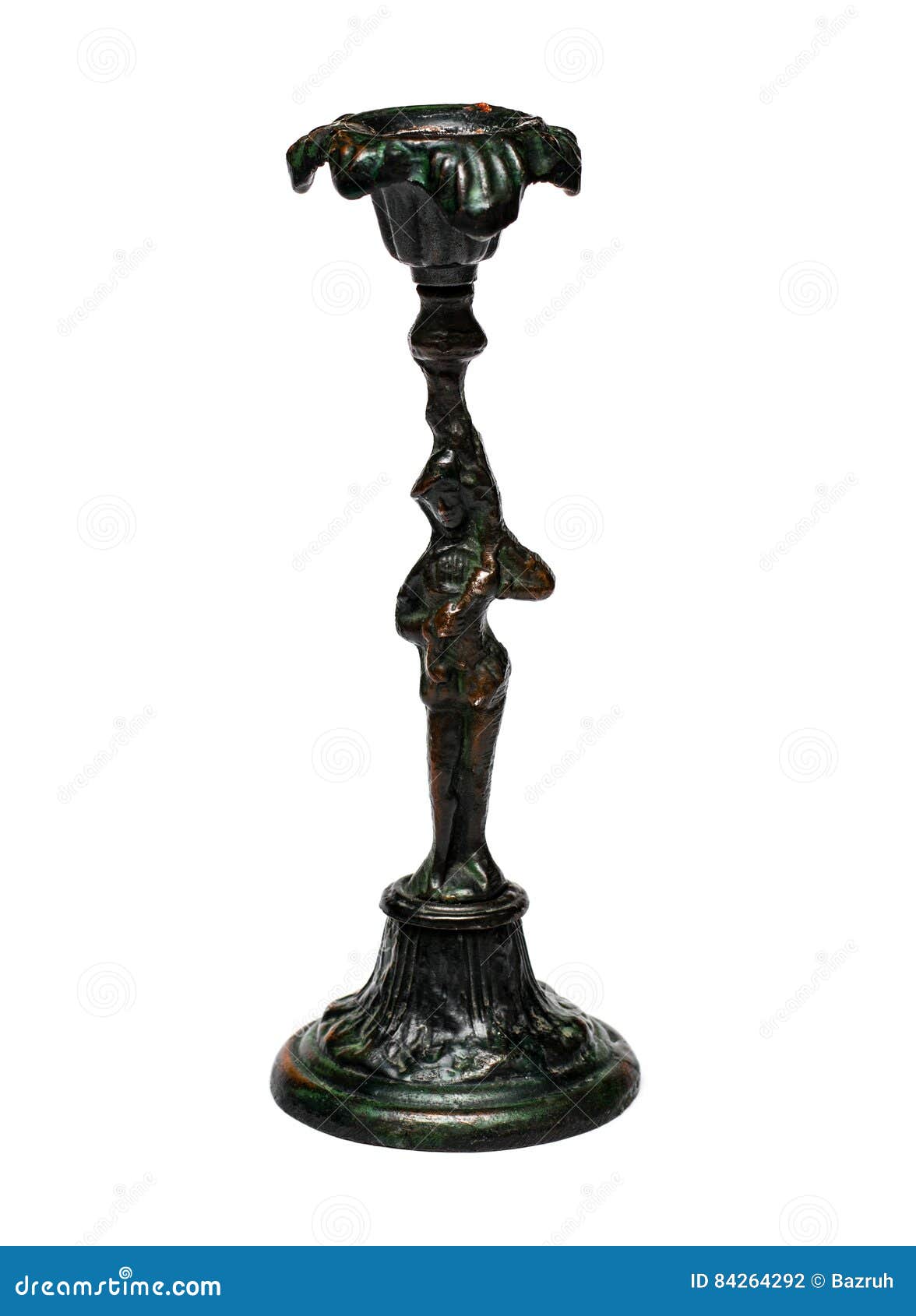 Bronze candlestick stock photo. Image of coppery, brazen - 84264292