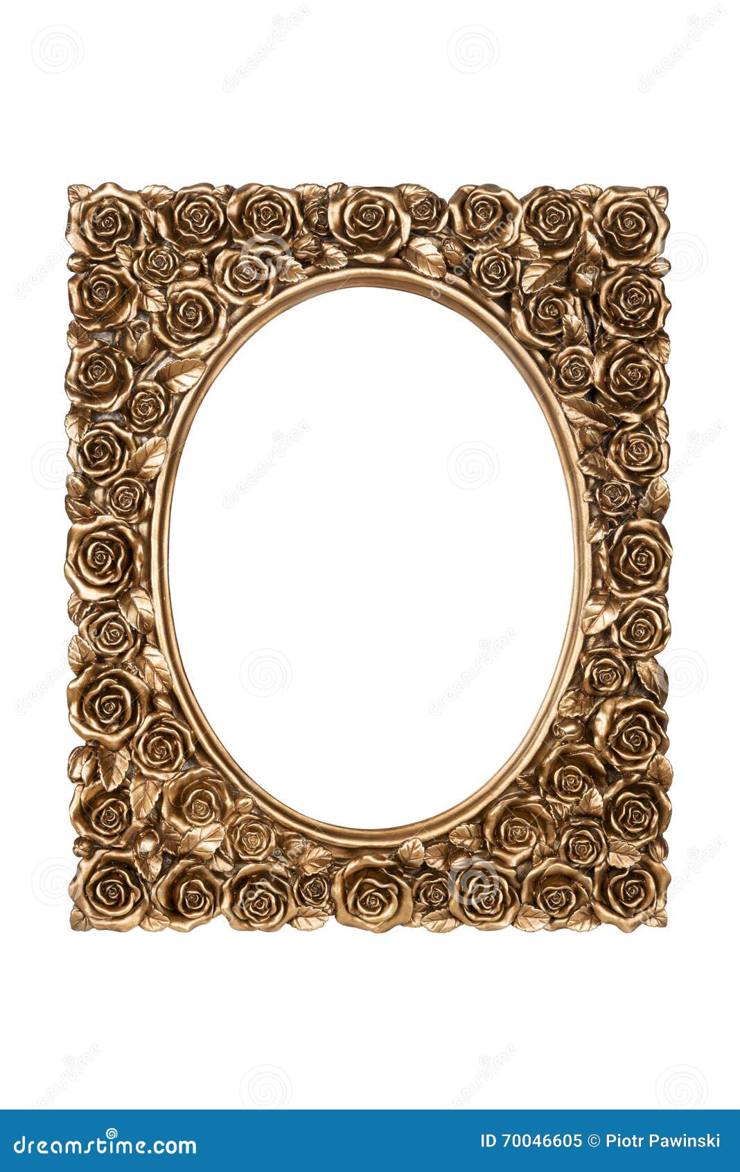 Bronze Carved Picture Frame Stock Image - Image of gallery, decorative ...
