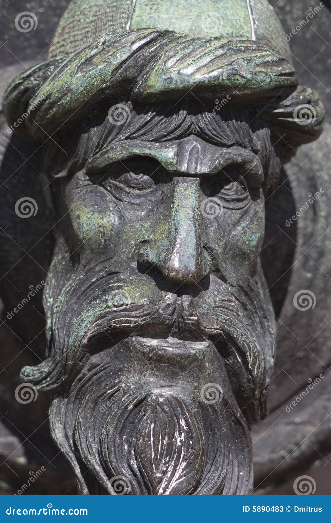 Bronze face stock image. Image of sculpture, bronze, head - 5890483