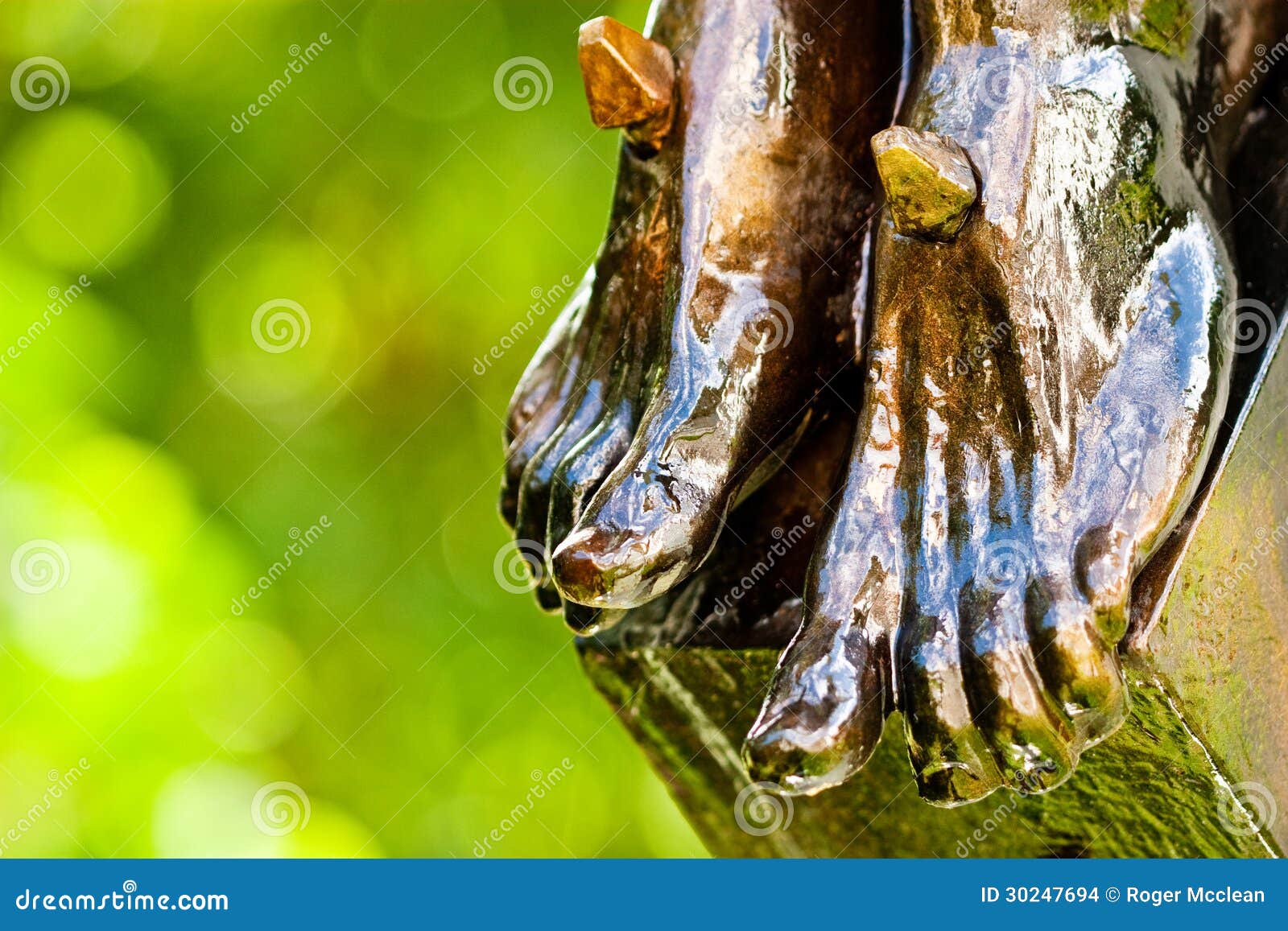 Bronze Feet Of A Statue Stock Photo | CartoonDealer.com #63903216