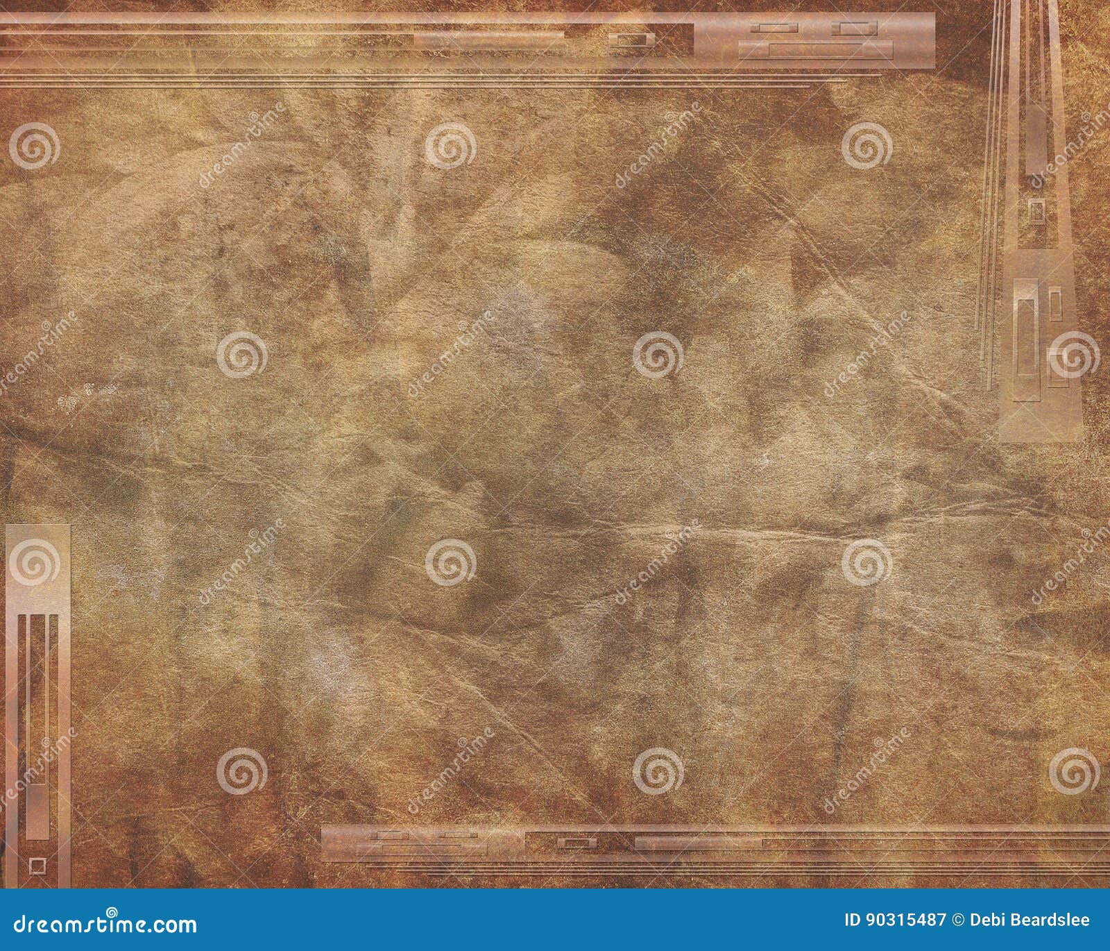 Bronze Wallpaper Border