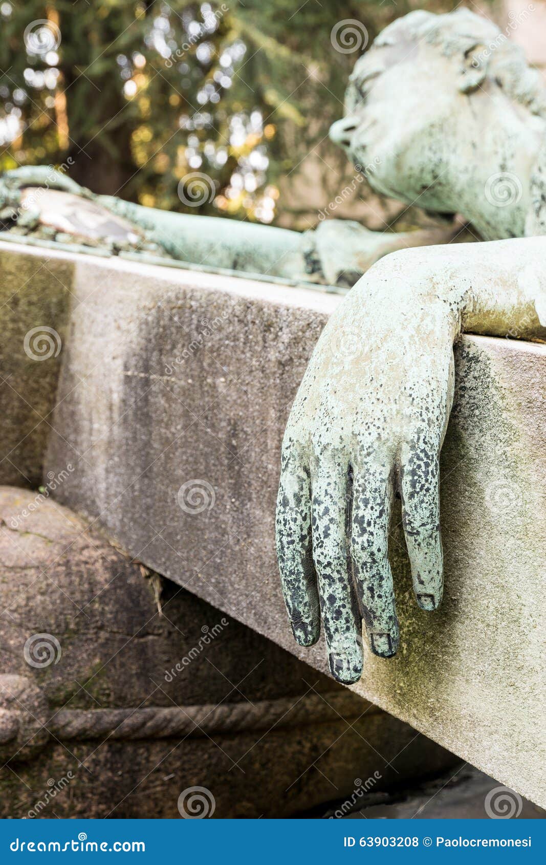 Bronze hand of a statue stock photo. Image of detail - 63903208