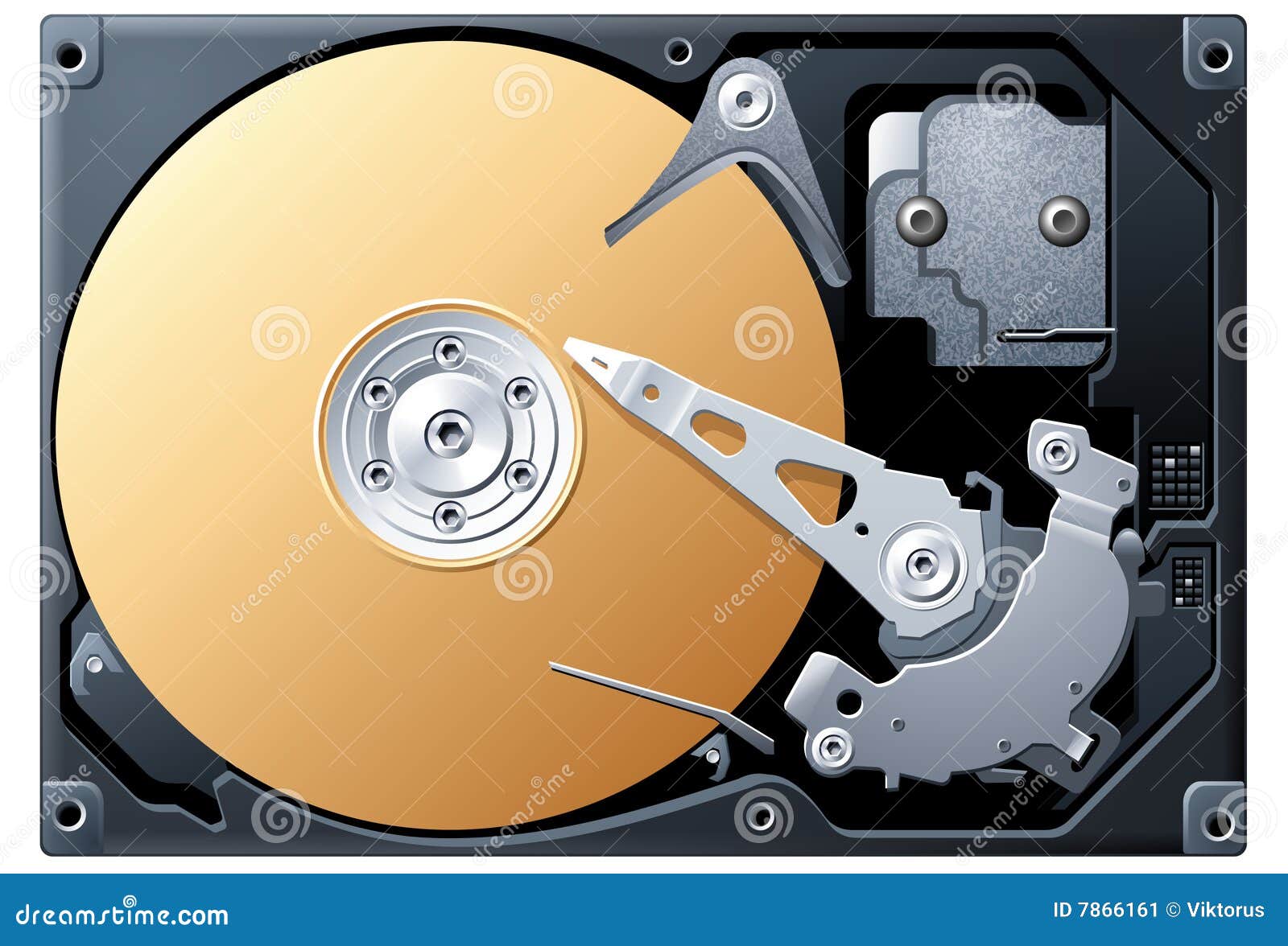 Hard Disk With Coins Of Cryptocurrency Chia On A White Background ...