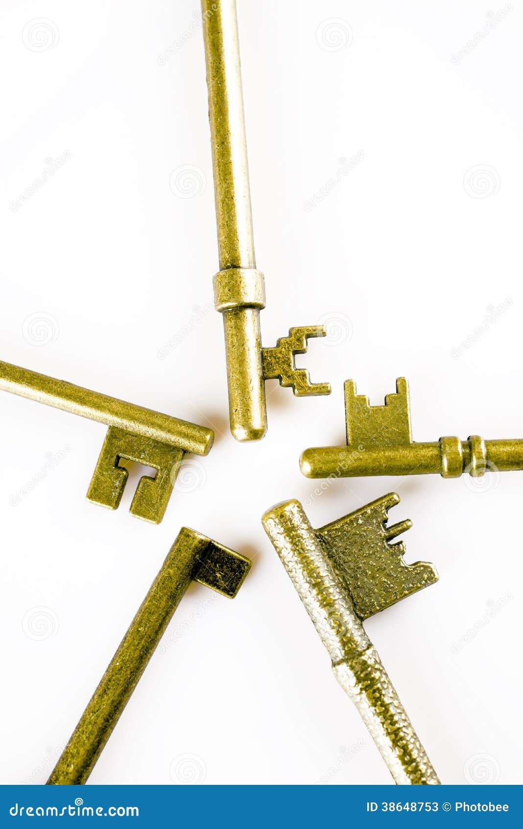 Bronze keys stock image. Image of ring, single, safe - 38648753