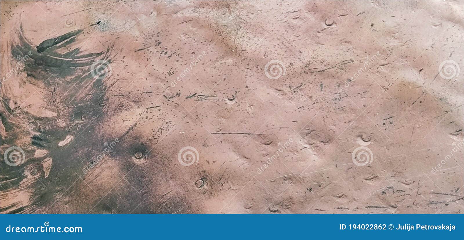 Bronze Metal Surface. Uneven Metal Texture with Scratches, Gouges and ...