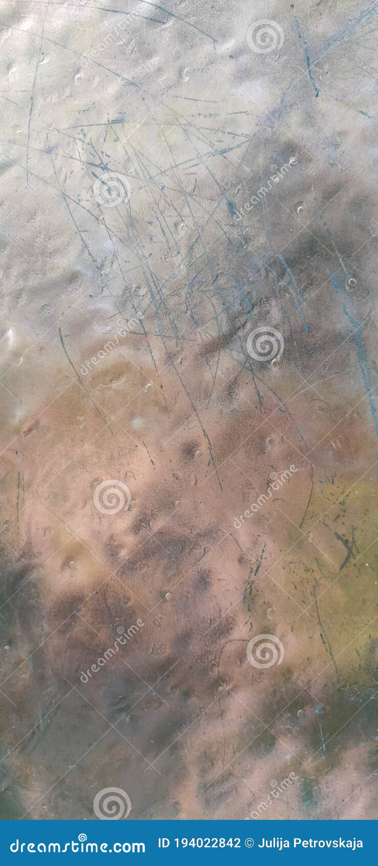 Bronze Metal Surface. Uneven Metal Texture with Scratches, Gouges and ...