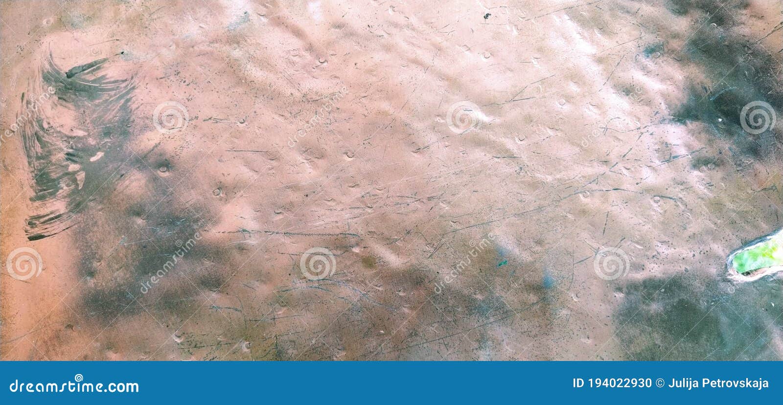 Bronze Metal Surface. Uneven Metal Texture with Scratches, Gouges and ...