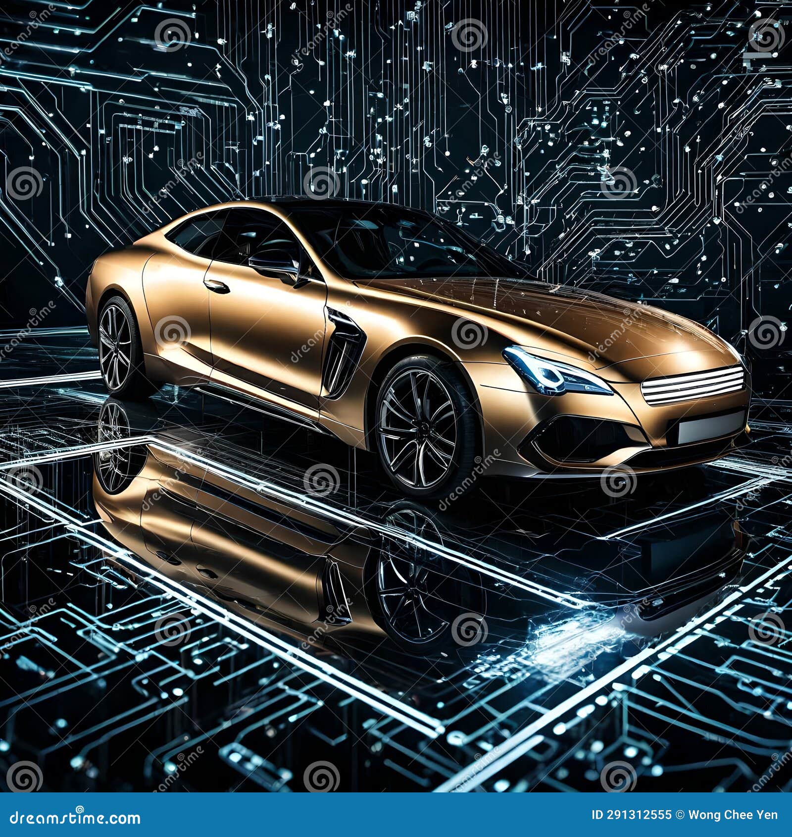 Motherboard Background. Detailed Circuitry Patterns. Circuit Board ...