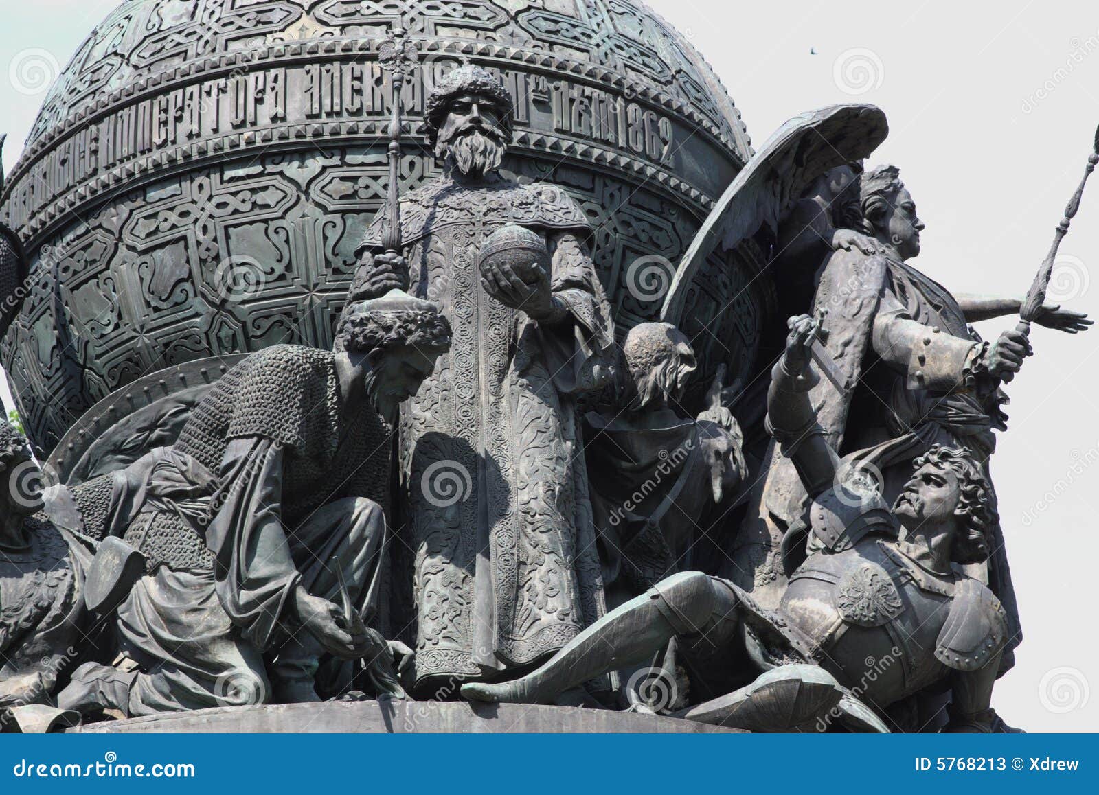 Bronze monument stock image. Image of cross, horizontal - 5768213