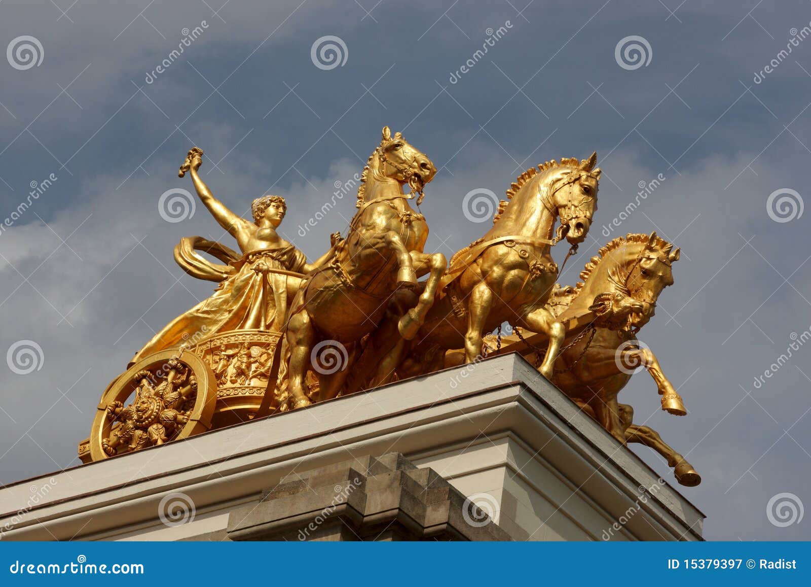 Bronze Monument To Emperor Marcus Aurelius On Horseback, On Capitolium ...