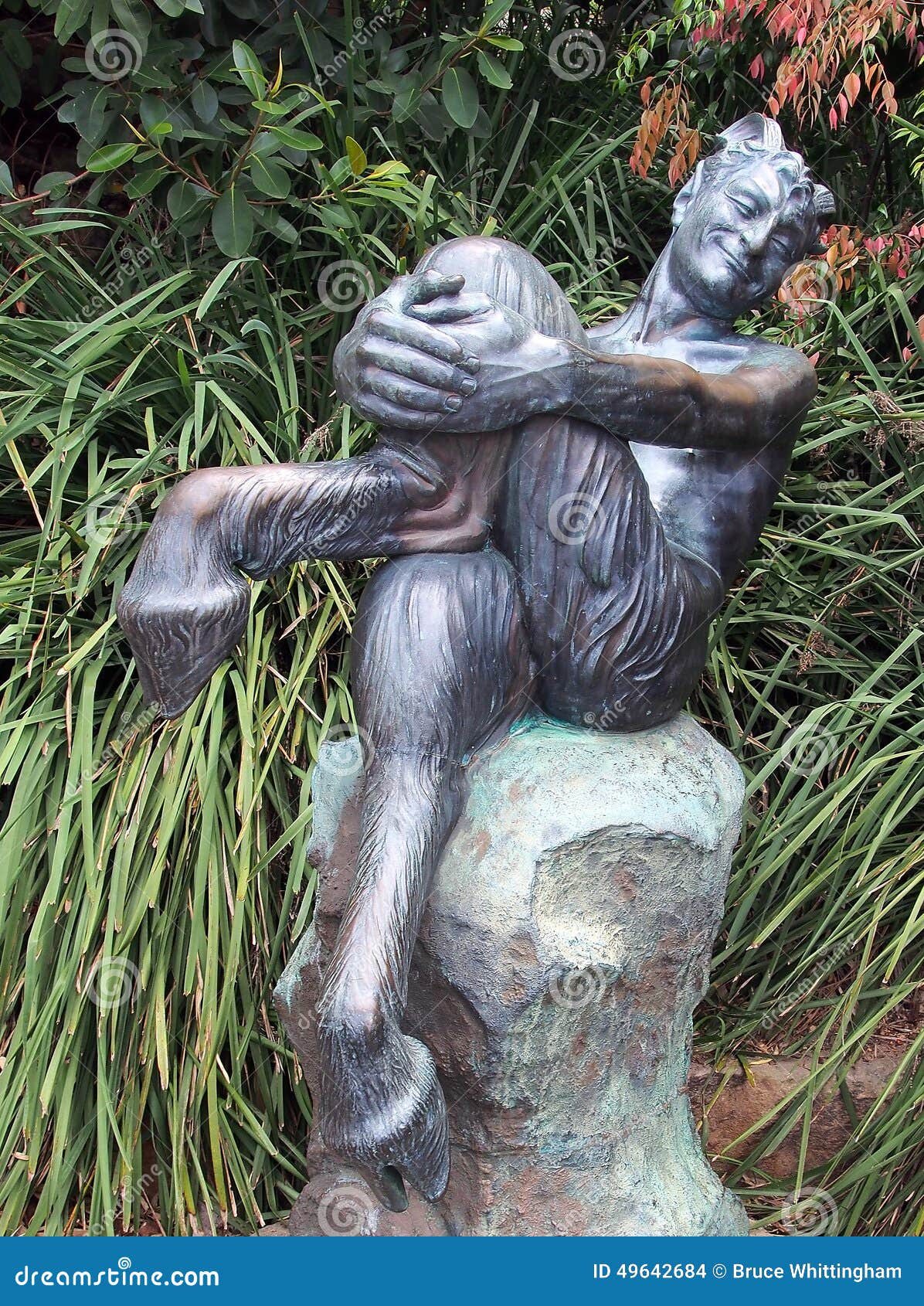 Statue Of Satyr Royalty-Free Stock Photo | CartoonDealer.com #46231953