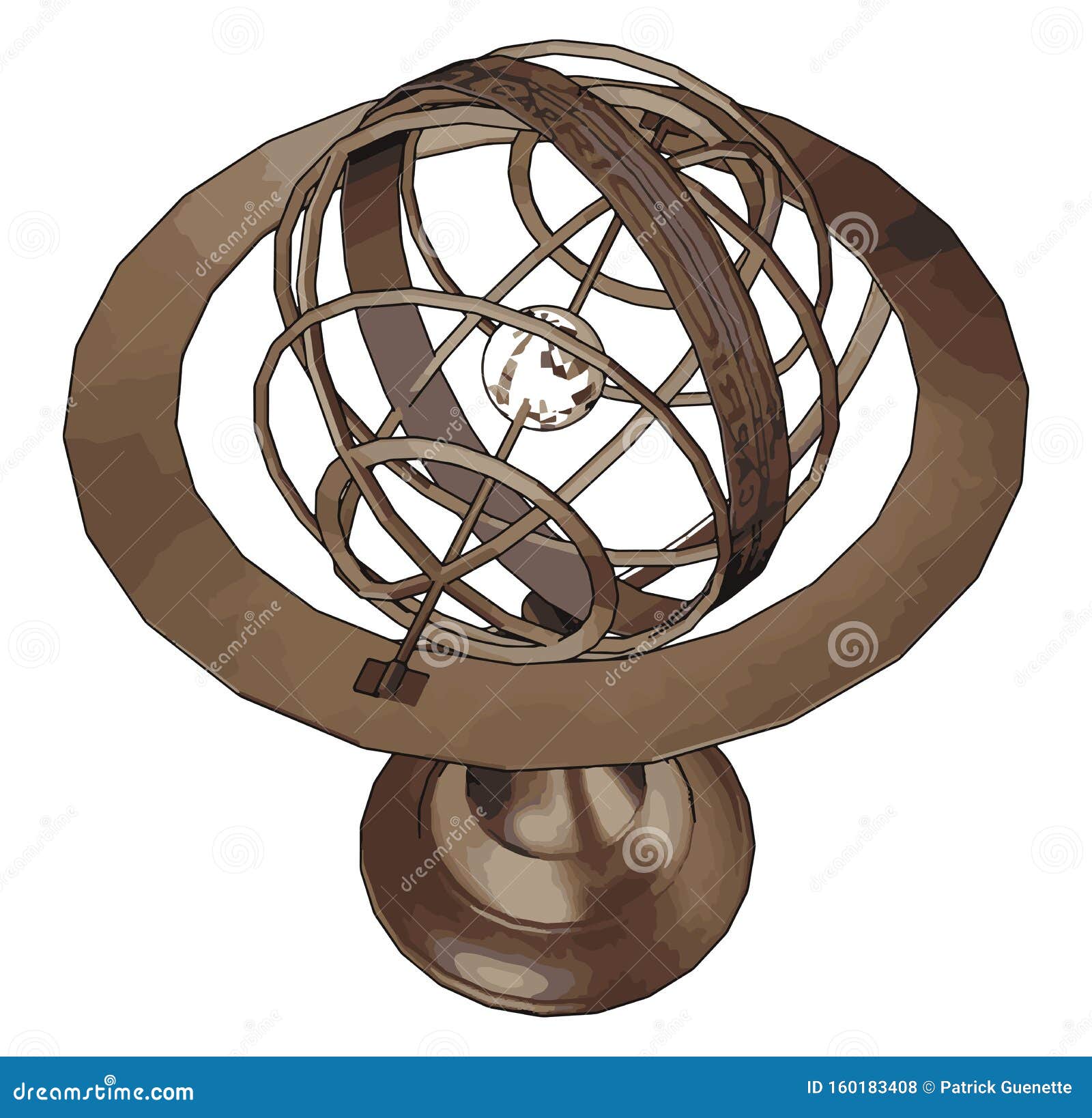 Bronze Sculpture, Illustration, Vector Stock Vector - Illustration of ...