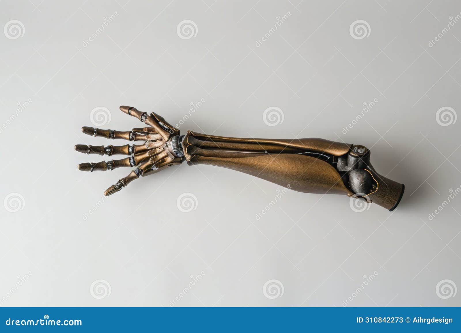 The Bronze Hands Mysterious Grasp Stock Illustration - Illustration of ...