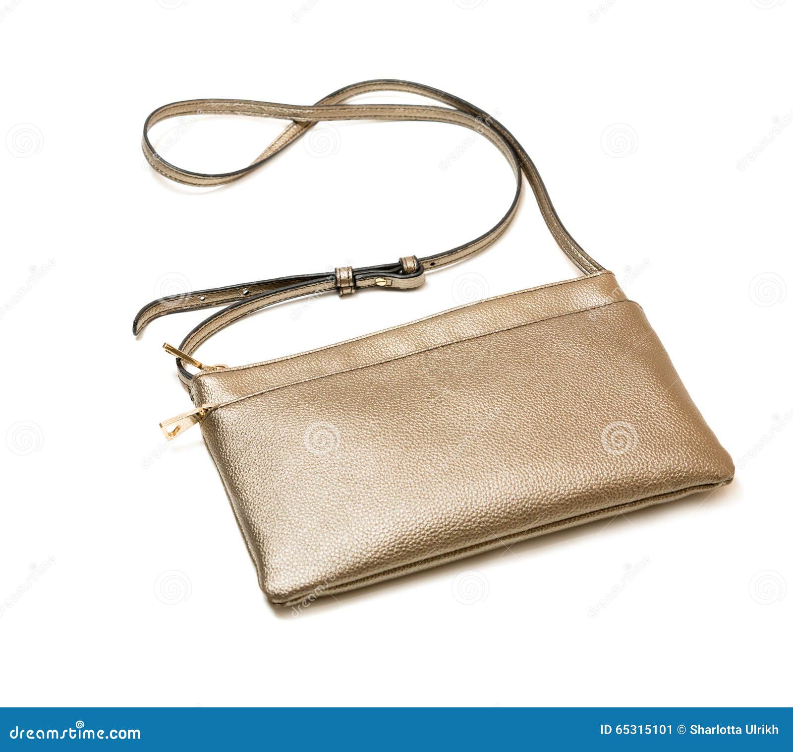 Bronze small handbag stock image. Image of design, luxury - 65315101