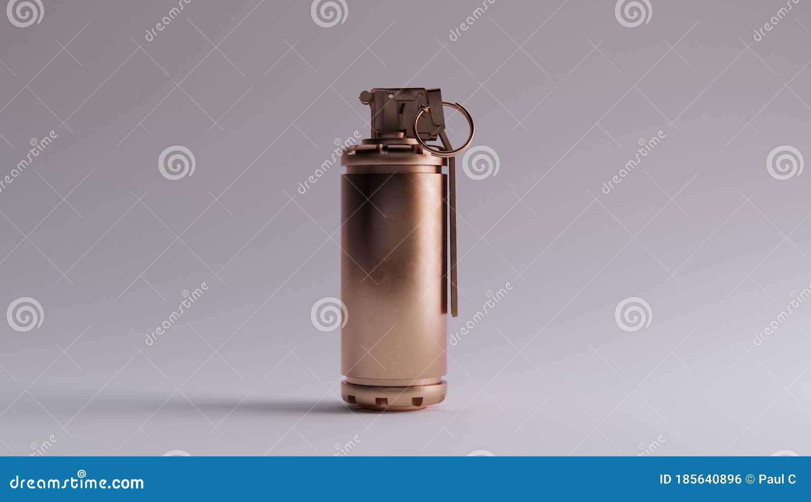 Smoke Grenade. Vector Illustration Isolated On White Background ...