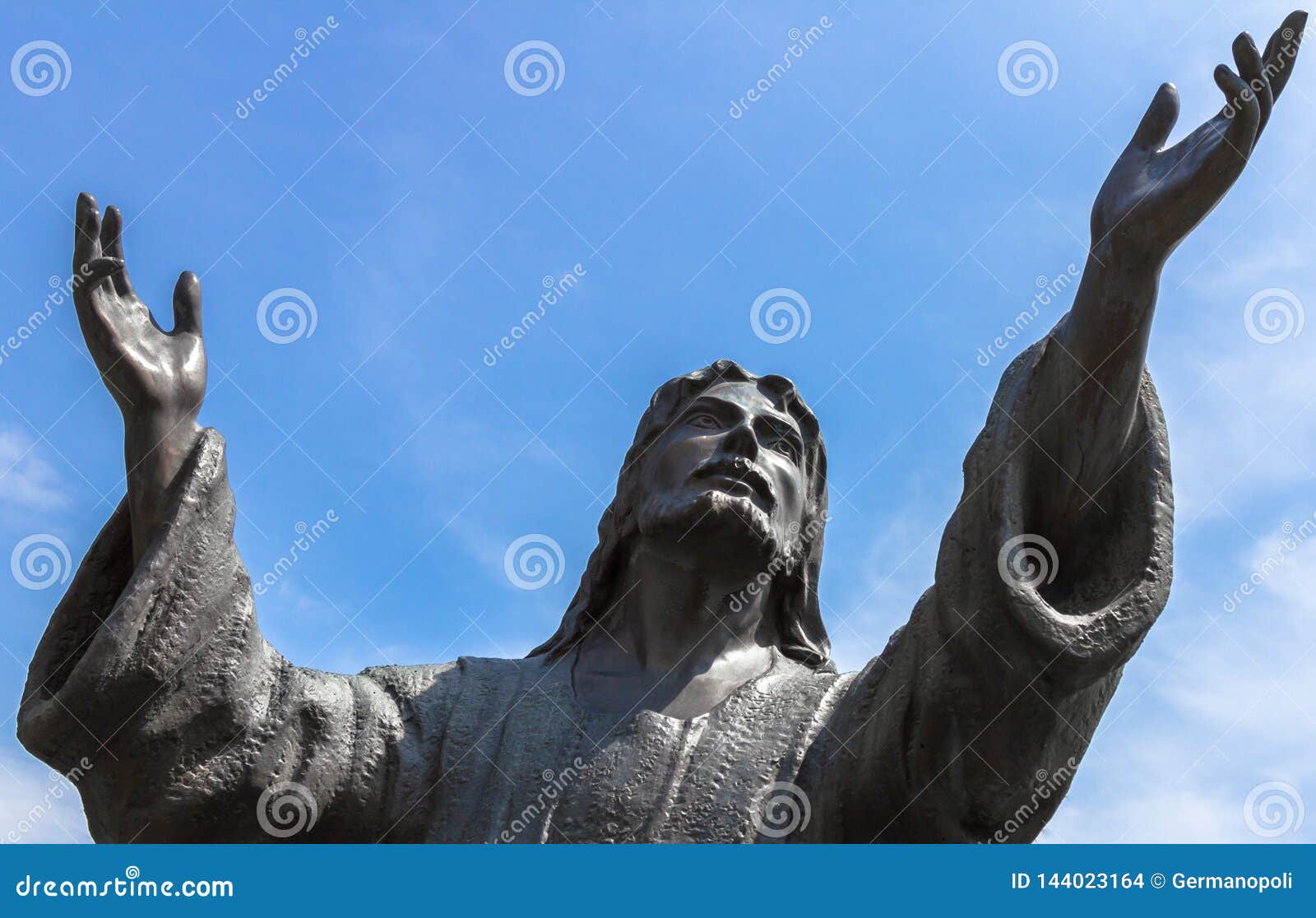 Jesus Looking Over His Shoulder At Blank Wall Royalty-Free Stock Image ...