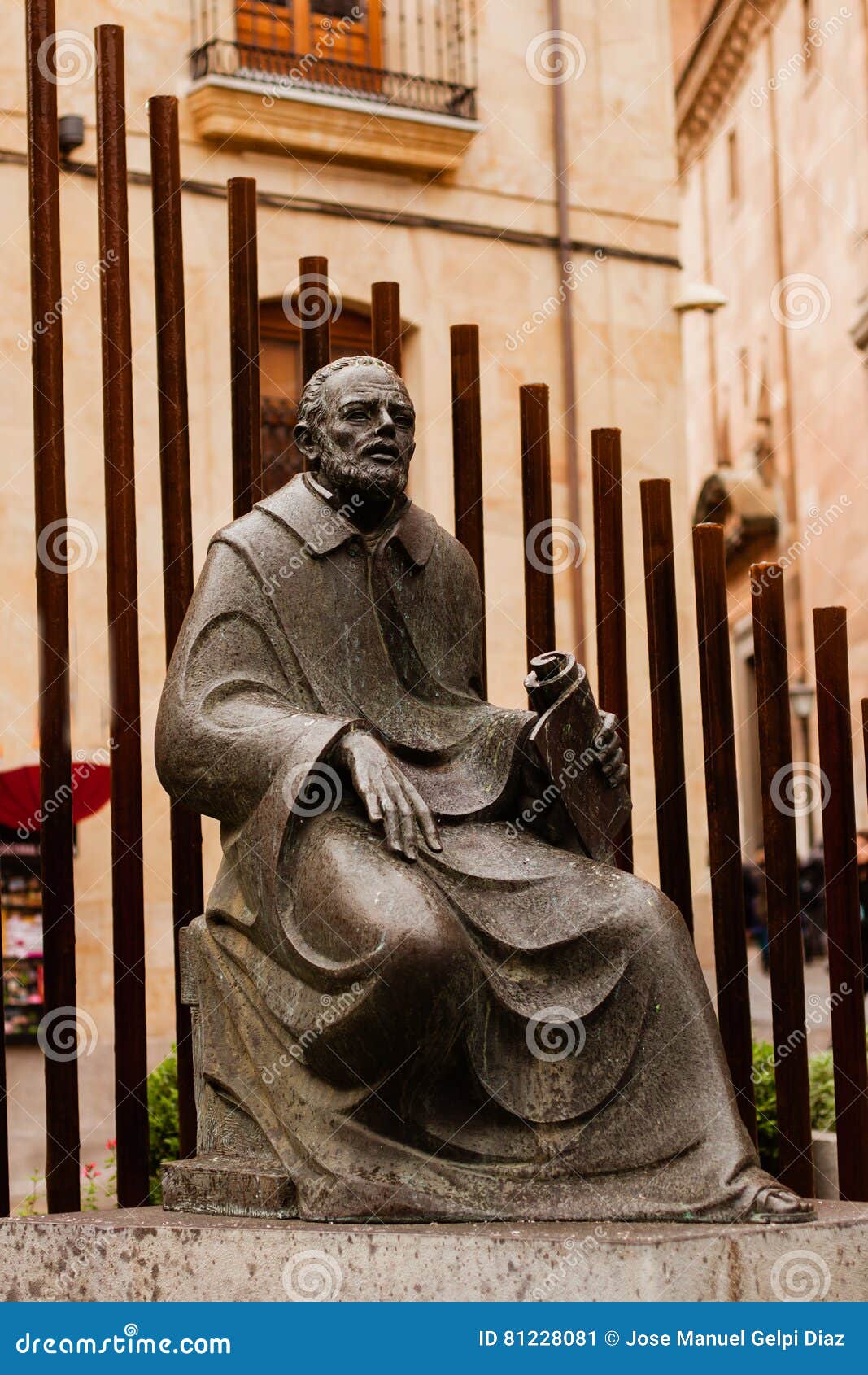 Bronze Statue in Memory of Any Famous Man Stock Image - Image of ...
