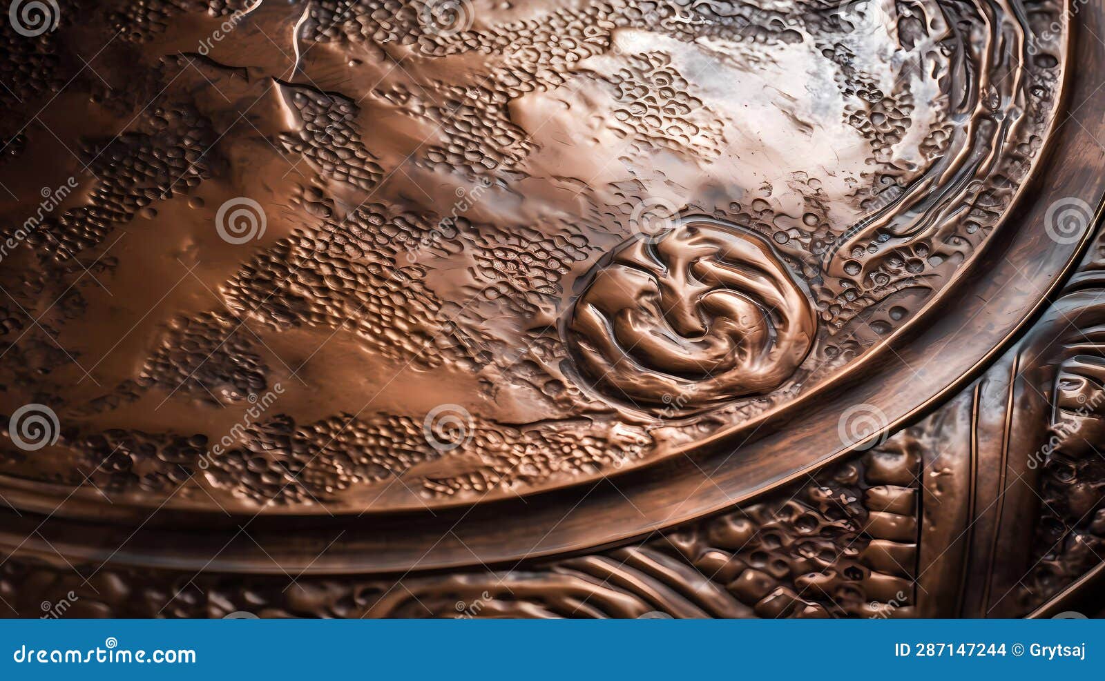 Bronze Texture, Brushed Bronze Plate. Scratched Grunge Bronze Plate ...