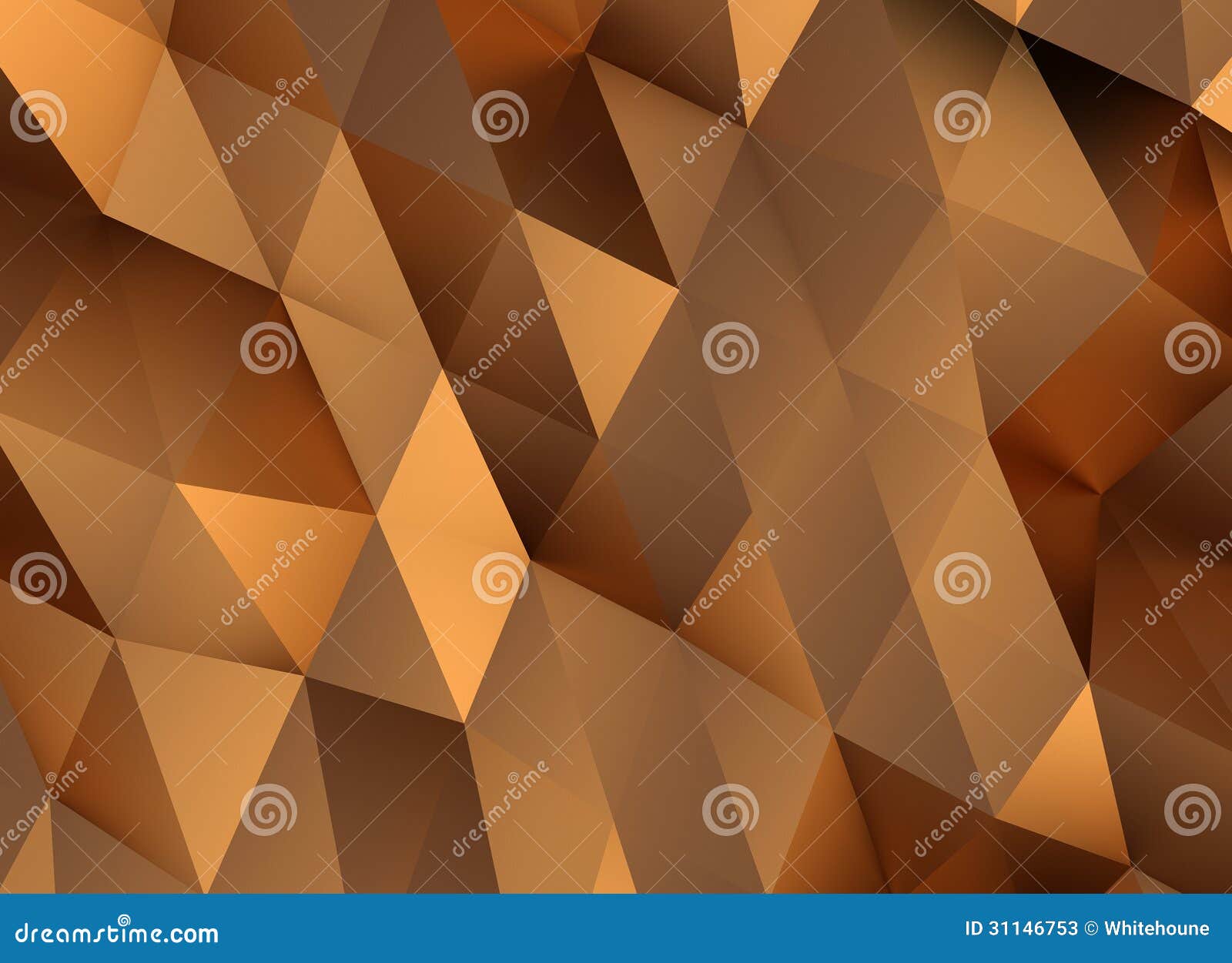 Bronze triangles stock illustration. Illustration of building - 31146753