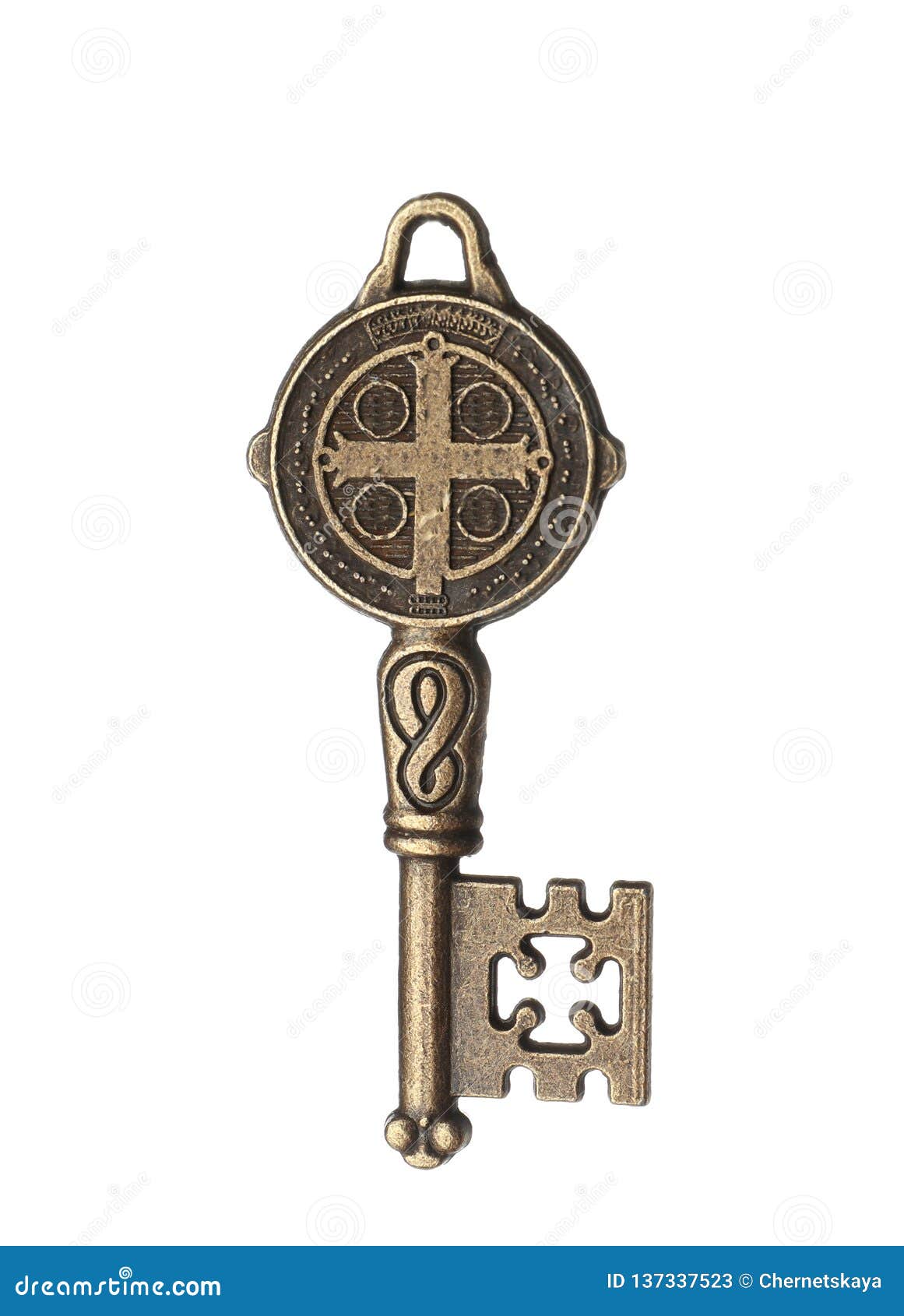 Ornate Key Tattoo