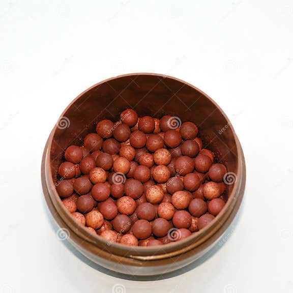 Bronzer balls stock photo. Image of brown, bronze, beauty - 33436806