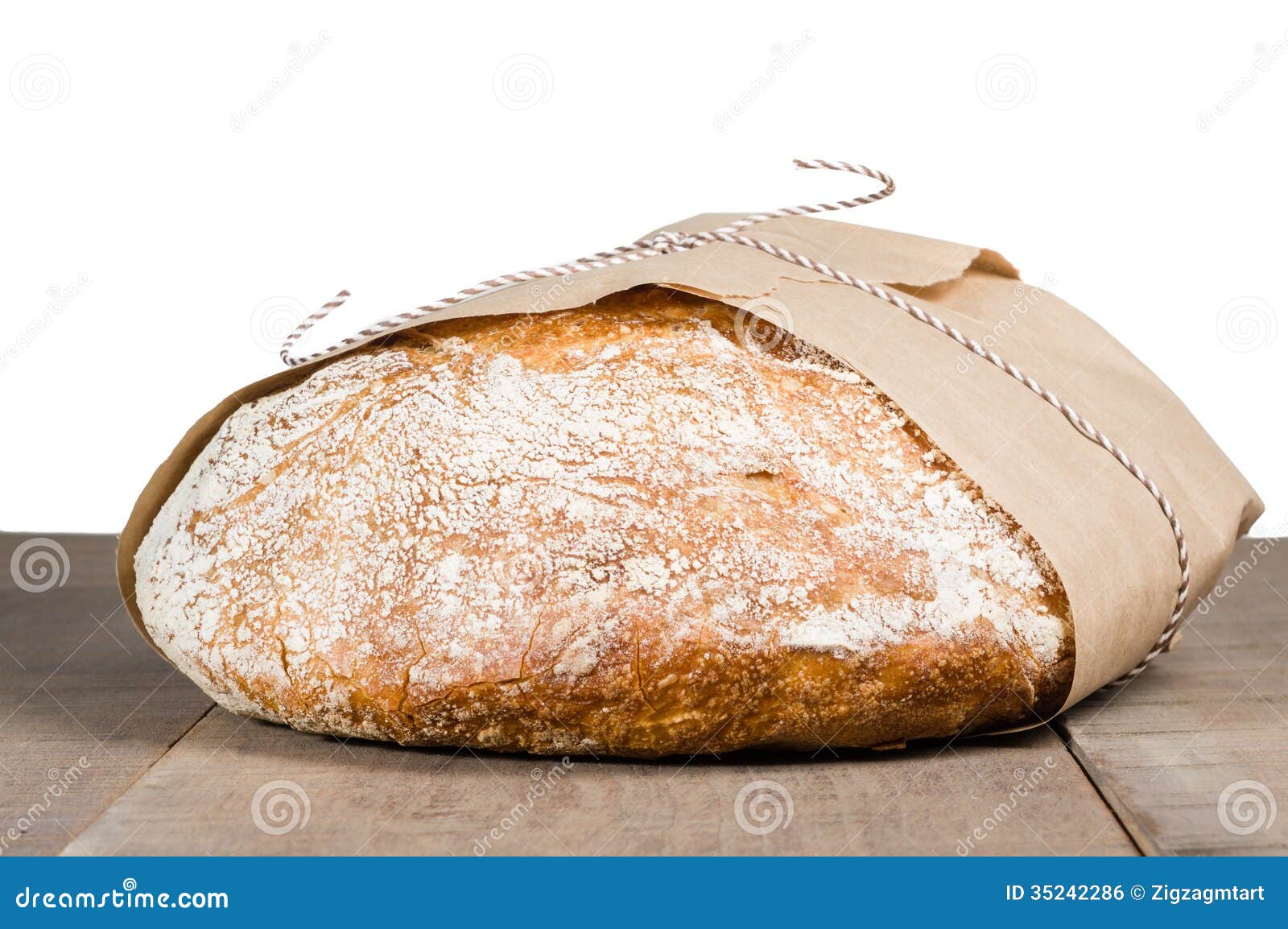 Brood Van Vers Gebakken Brood Stock Foto - Image of verpakt, voedsel ...