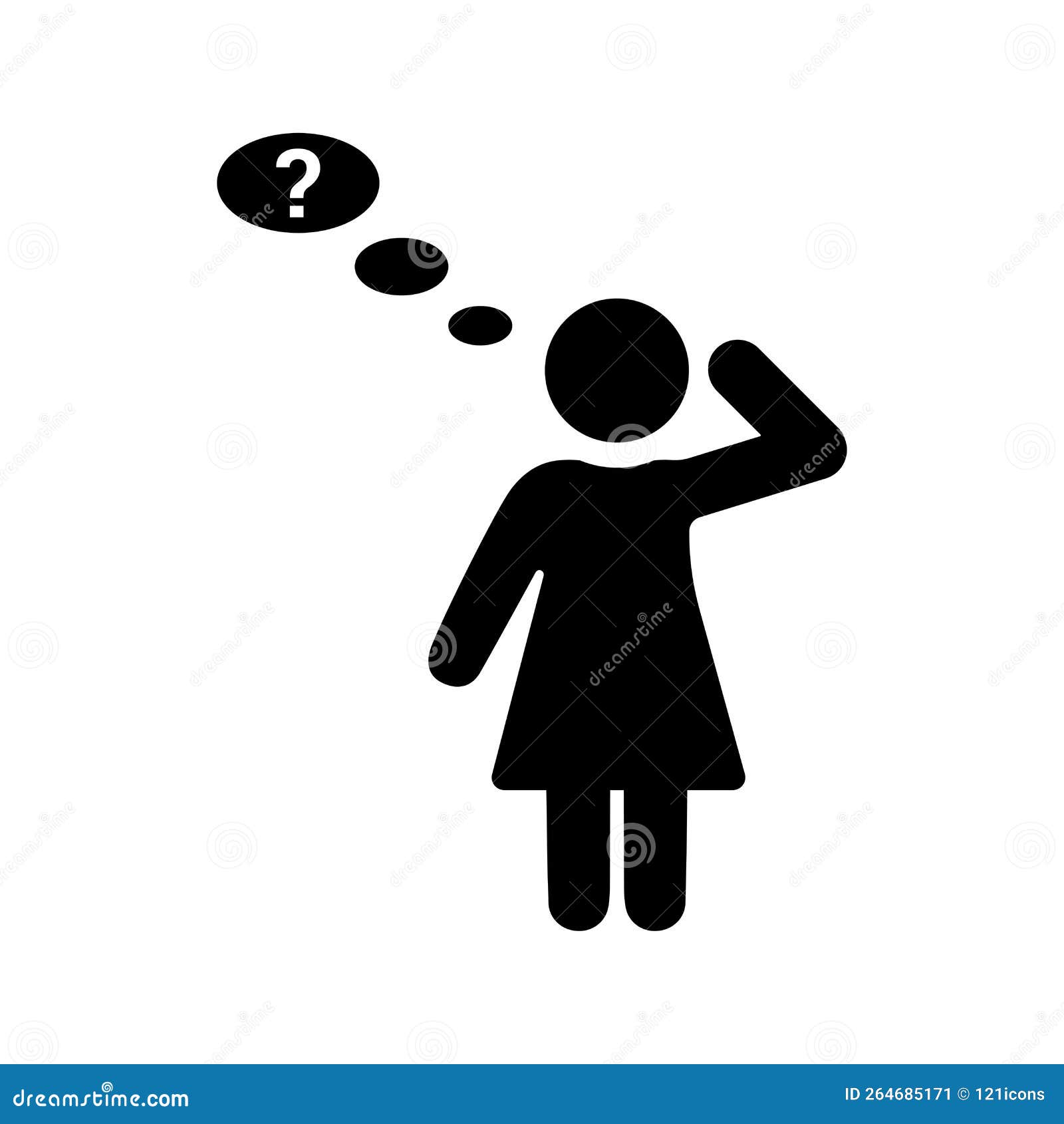 Brooding, Concept, Consideration Icon. Simple Editable Vector Graphics ... Brooding, Concept, Consideration Icon. Simple Editable Vector Graphics ...