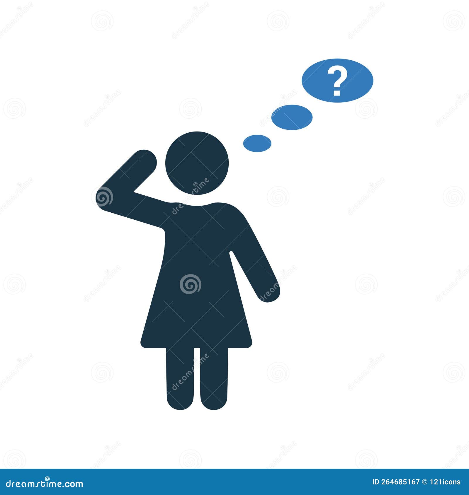 Brooding, Concept, Consideration Icon. Simple Editable Vector Graphics ... Brooding, Concept, Consideration Icon. Simple Editable Vector Graphics ...