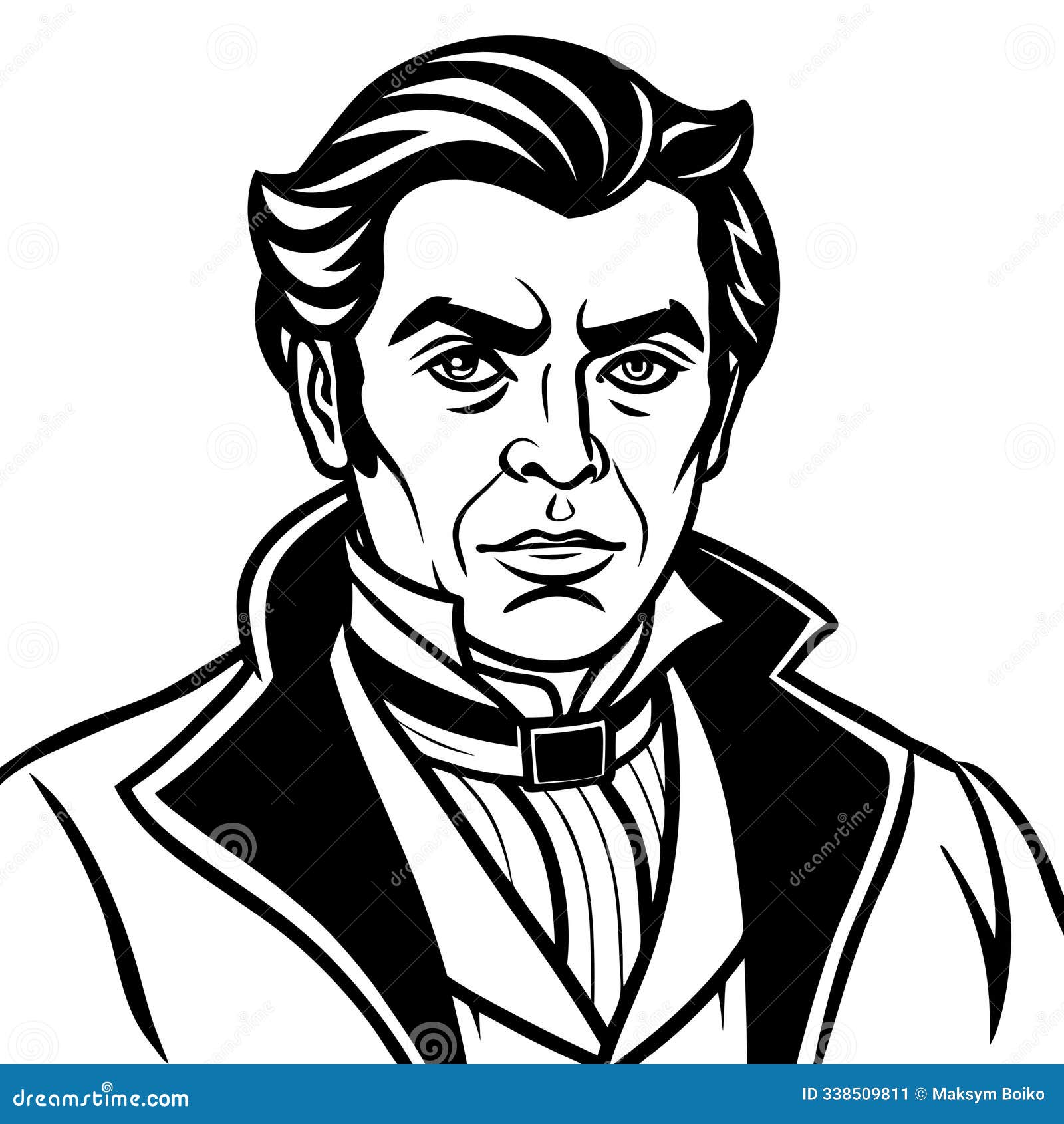 Brooding Man in Old-Fashioned Suit Dark Victorian Gothic Aesthetic ...