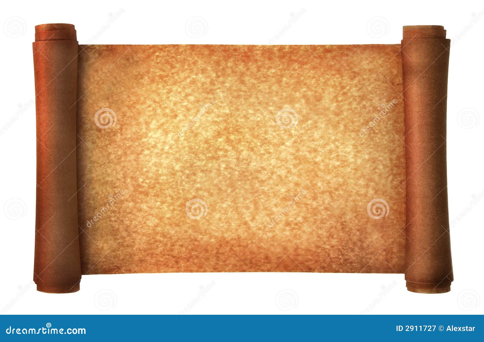 Broodje van perkament stock afbeelding. Image of antiquiteit - 2911727