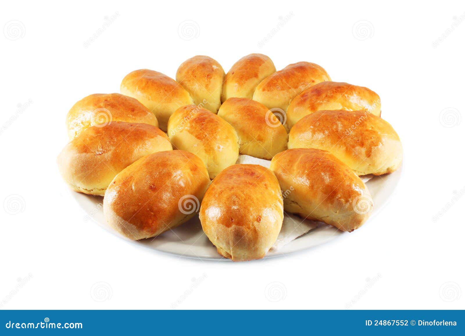 Broodjes, Eigengemaakte Pasteien Stock Foto - Image of achtergrond ...