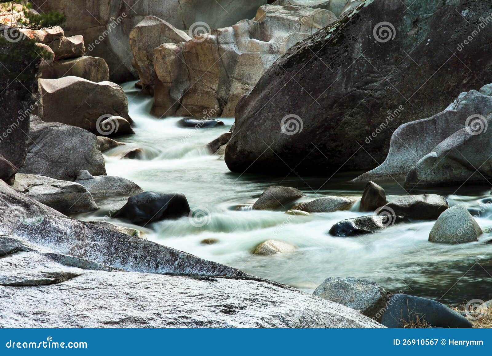 Brook in stone forest stock image. Image of limestone - 26910567
