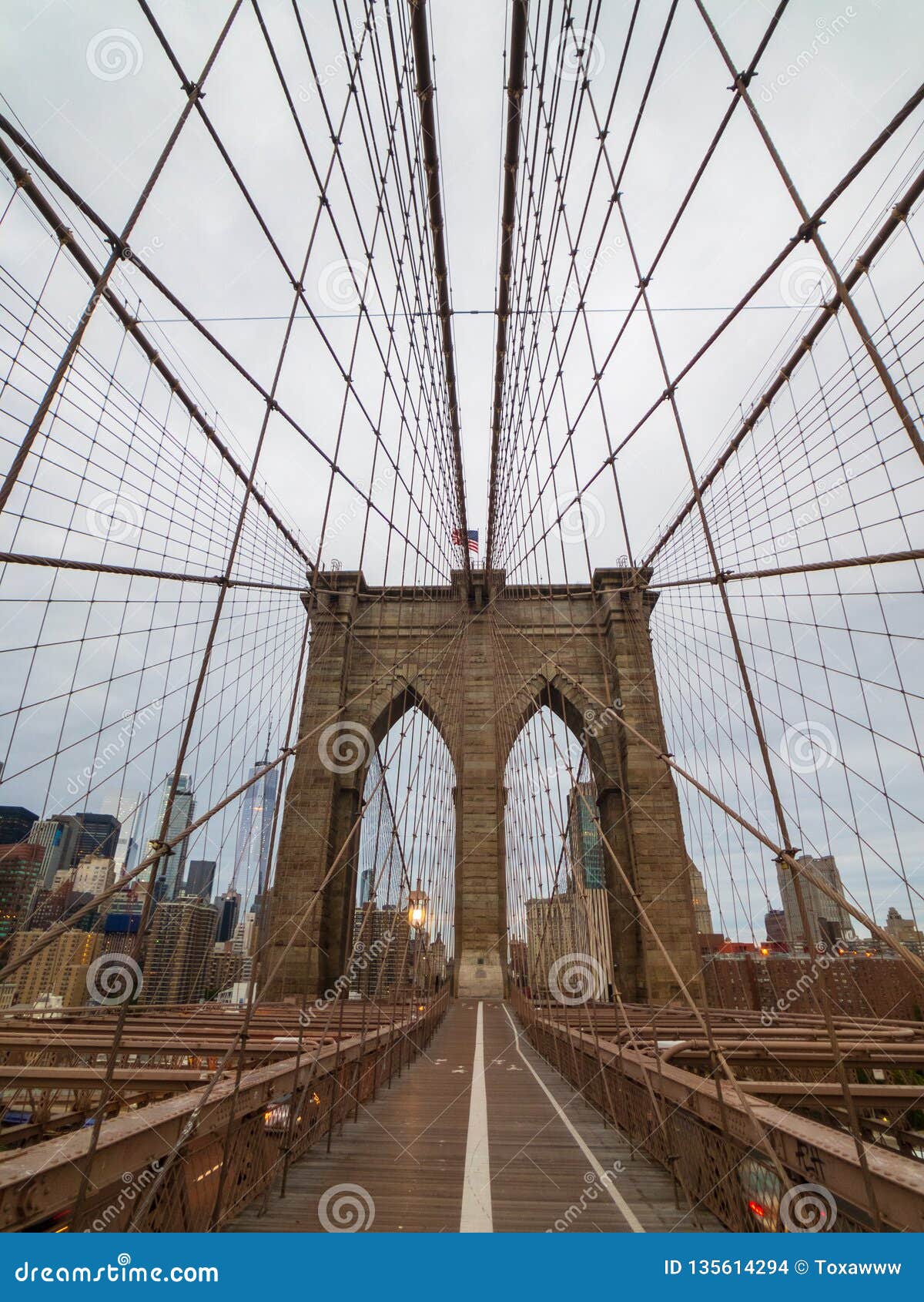 Brooklyn Bridge at Day Time Stock Photo - Image of cityscape, scene ...