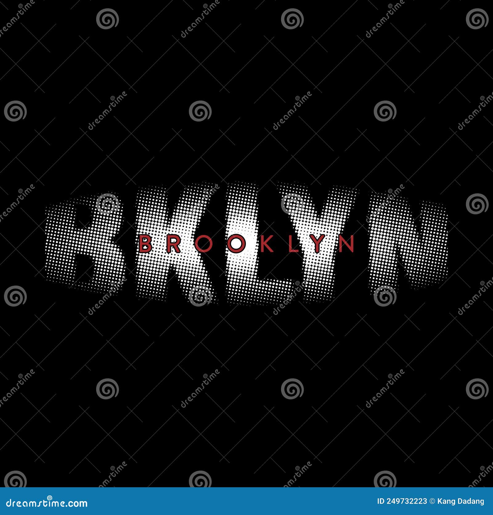BROOKLYN Design Typography, Vector Design Text Illustration, Sign, T ...