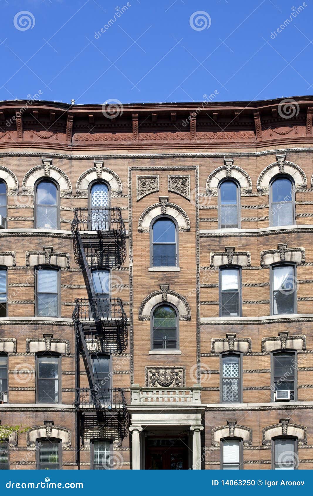 Brooklyn house stock photo. Image of slope, clear, windows - 14063250