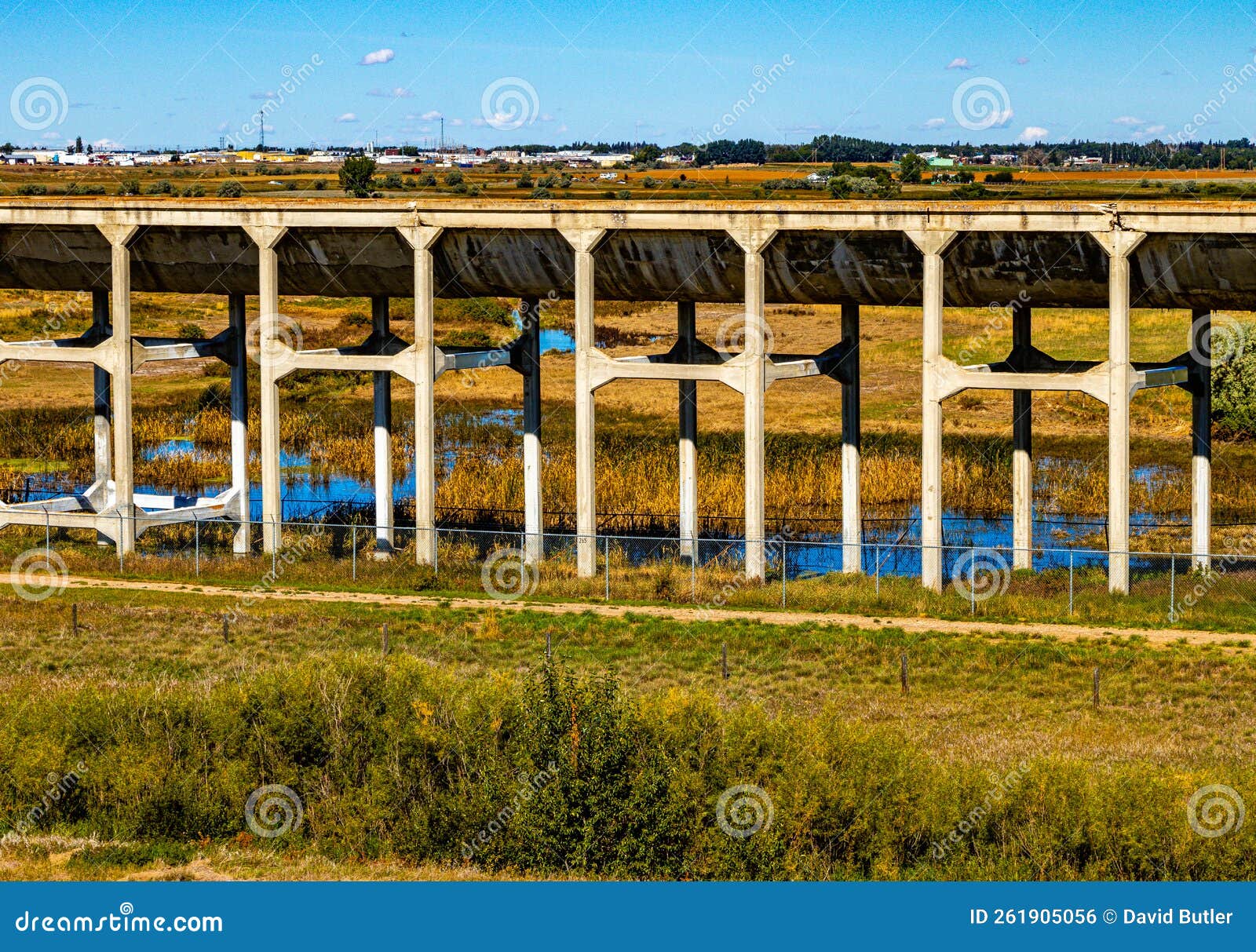 Brooks Aquaduct National Historic Site Brooks Alberta Canada Stock ...