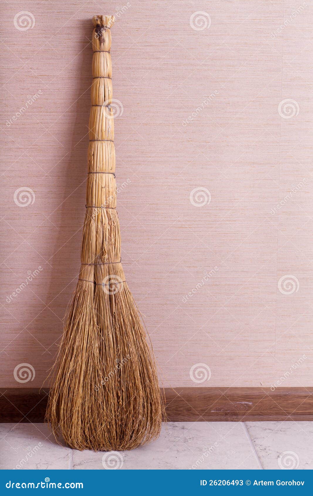 Broom stock image. Image of horizontal, clean, cleanup - 26206493