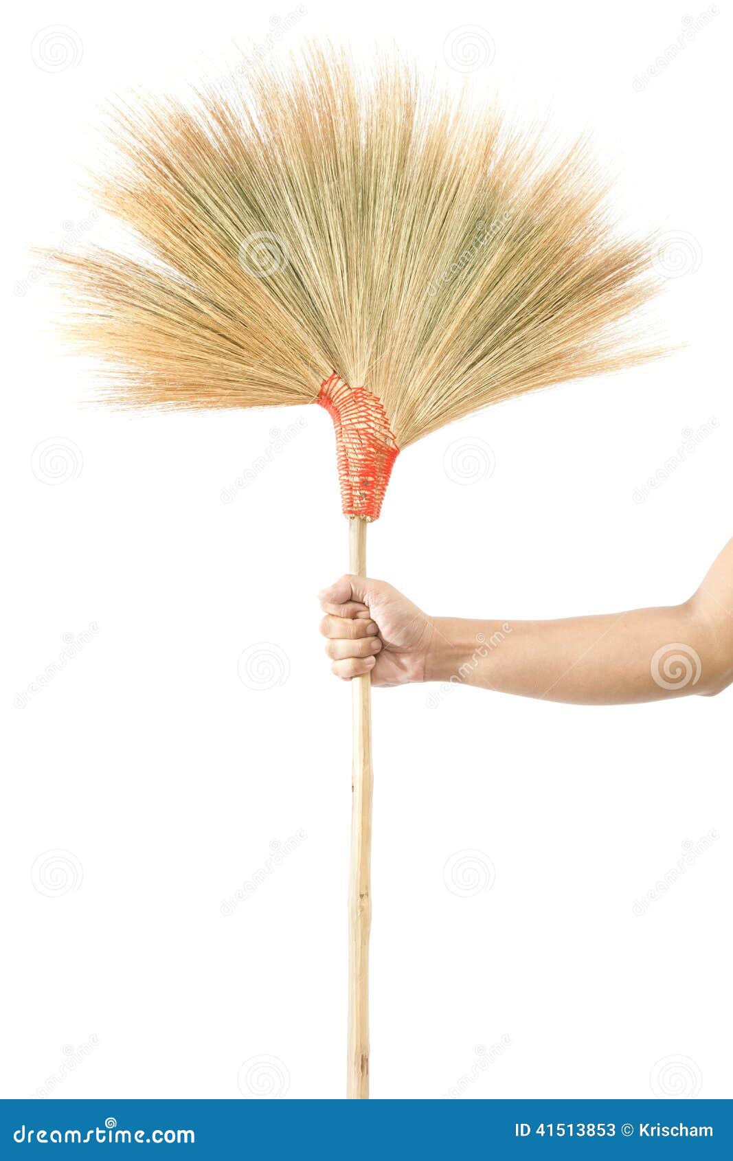 Broom stock image. Image of straw, broom, sweeping, work - 41513853