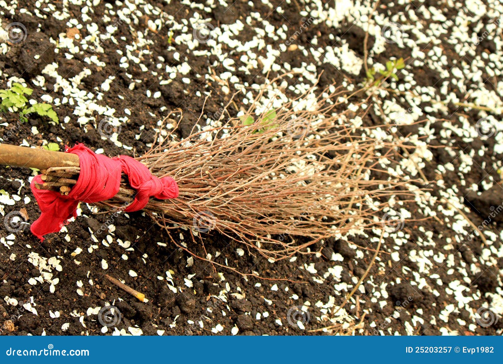 Broom made of branches stock image. Image of branch, nature - 25203257