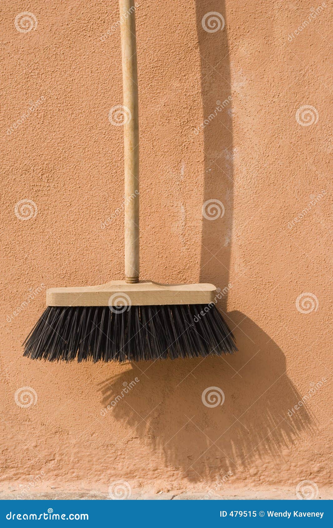 Broom and Shadow stock image. Image of push, contrast, bristles - 479515
