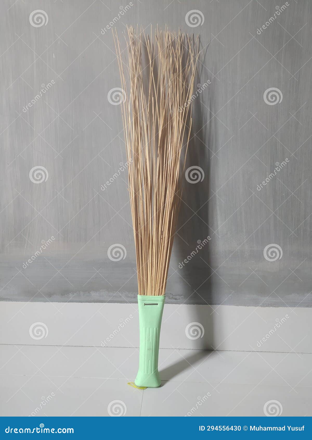 Broom Stick from Coconut Leaves Stock Photo - Image of stick ...